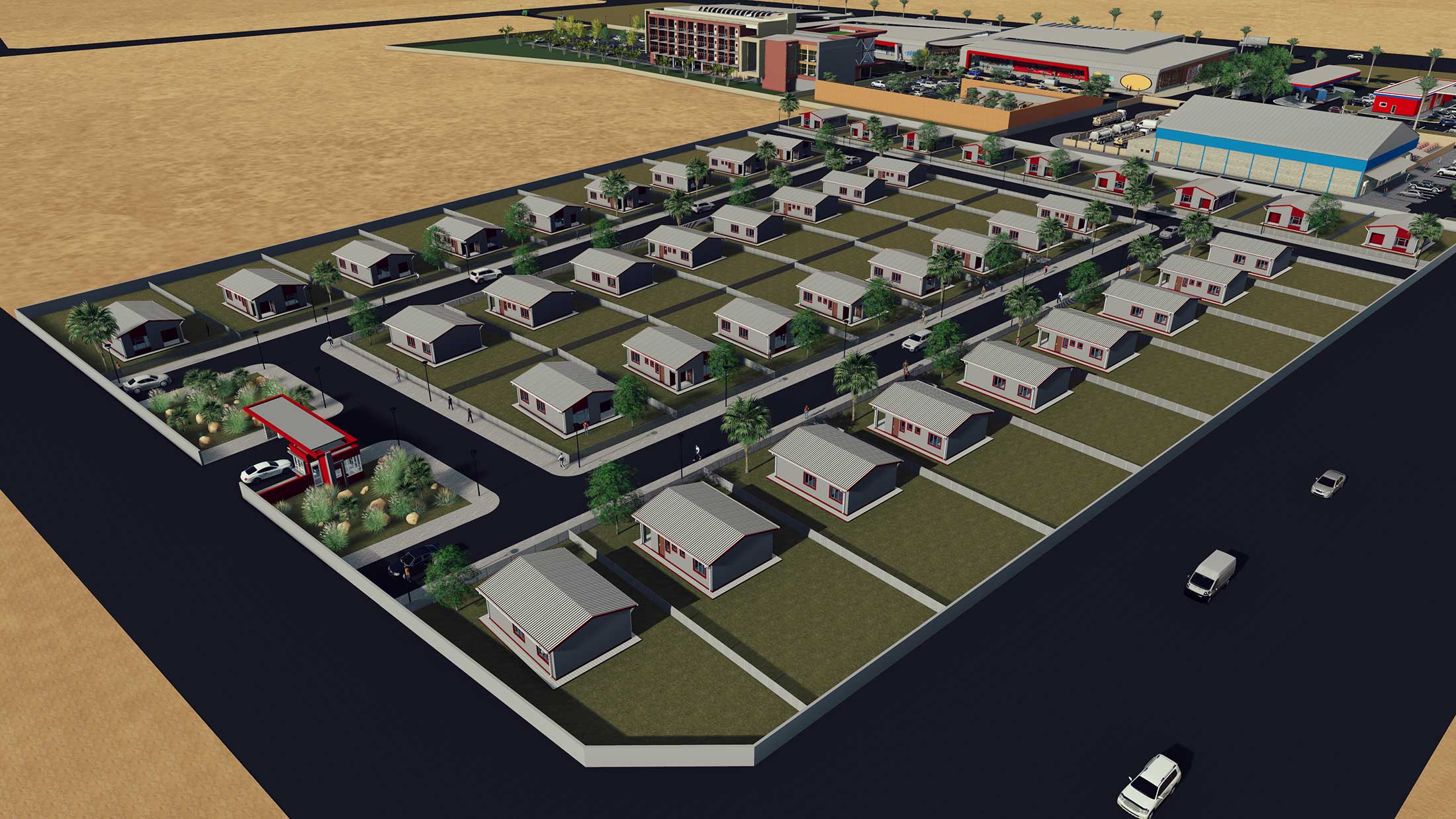 Otjinene Commercial Development - Jack Mutua Architects, Inc.